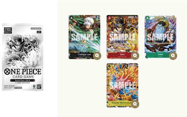 One Piece Card Game Event Pack Vol.4 – 2Sis Collectibles